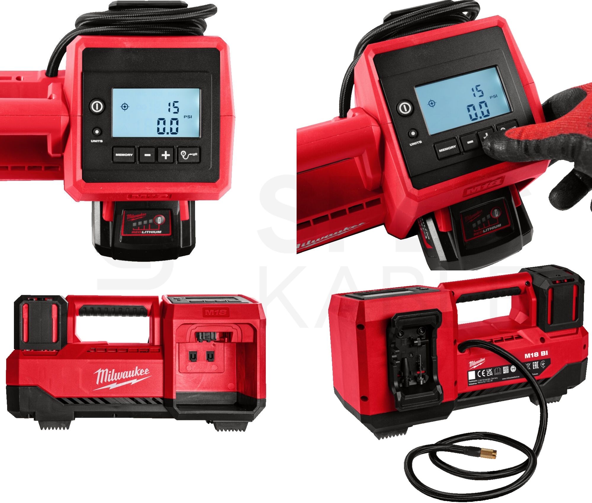 Kompresor akumulatorowy sprężarka M18 BI-0 MILWAUKEE - Sklep Speckable.pl